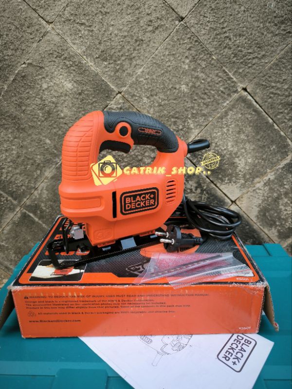 Jual Jigsaw Black Decker KS 501 Mesin Potong Elektrik Black Decker ...