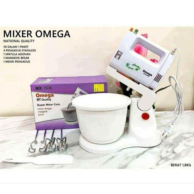 Jual Mixer National Omega Quality Kapasitas 2 Liter | Shopee Indonesia