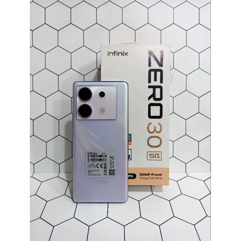 Jual Infinix zero 30 5G Ram 12/256GB Second Fullset seken-bekas original bergaransi hanphone ...
