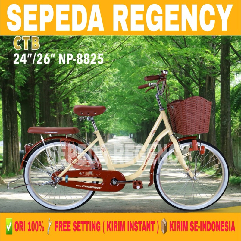 Jual Sepeda Keranjang Remaja Dewasa PHOENIX 8825 Ukuran 20 24 26 Inch ...