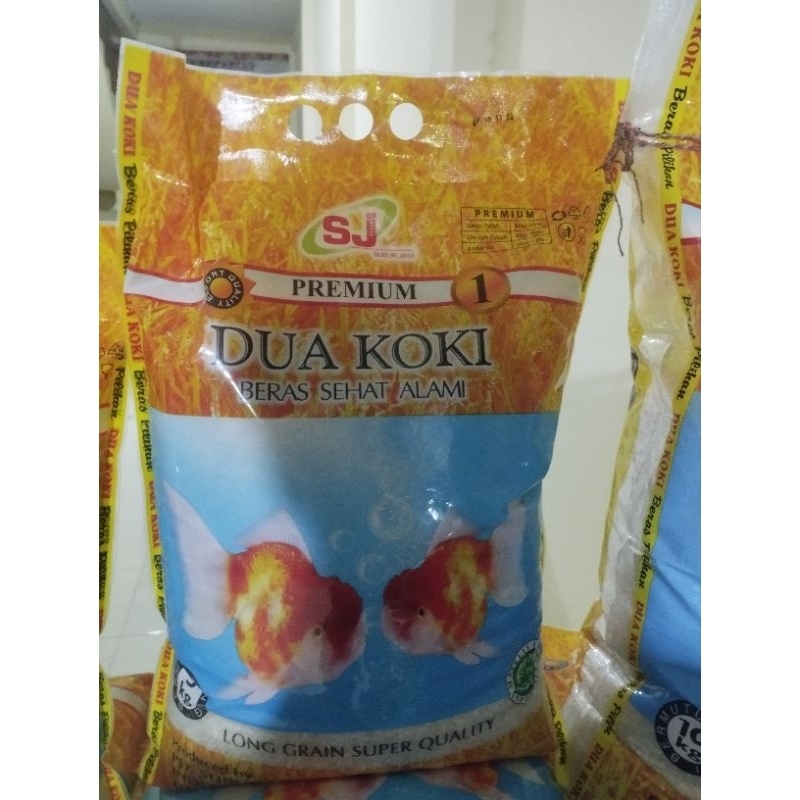 Jual beras dua koki 5kg | Shopee Indonesia