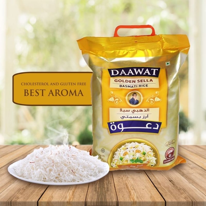 Jual Beras Basmati Golden Sella Dawaat 1kg | Shopee Indonesia