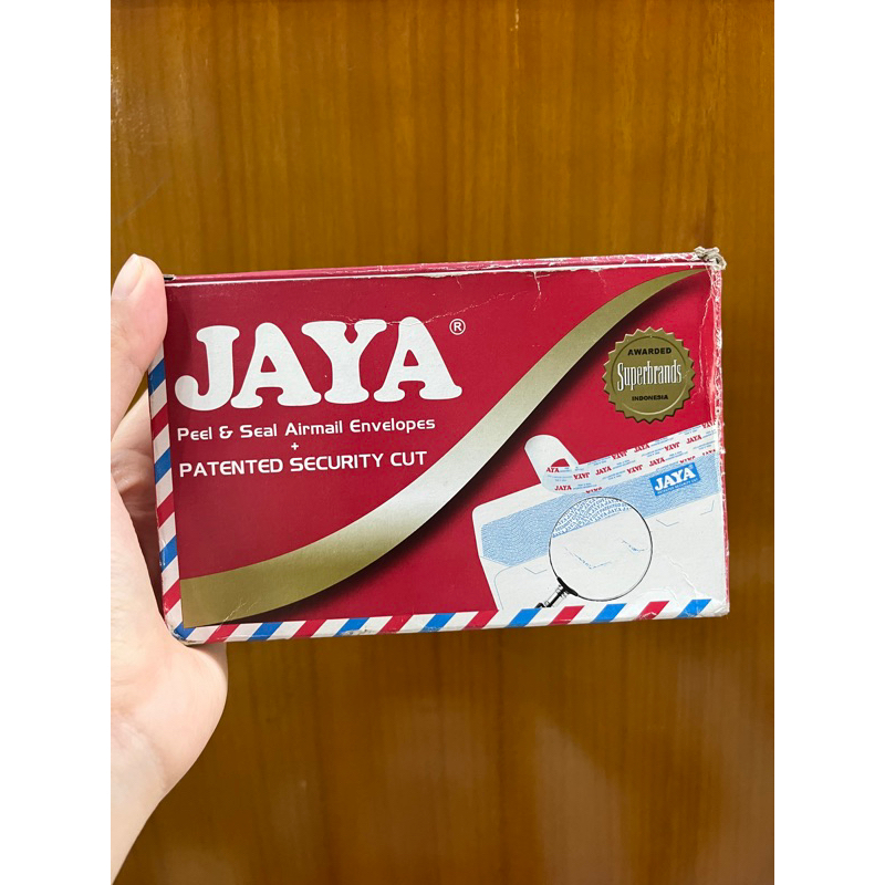 Jual AMPLOP PUTIH SURAT/UANG JAYA ENVELOPE AIRMAIL 104 90 110 DENGAN ...