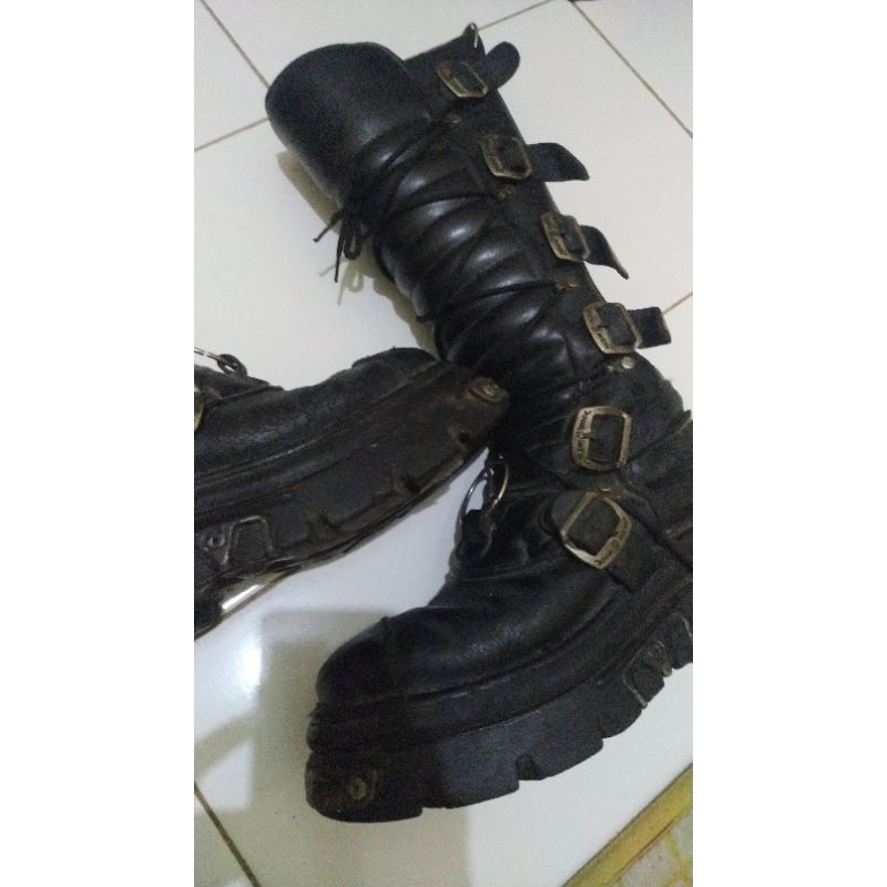 Jual Sepatu New Rock Original (Second) | Shopee Indonesia