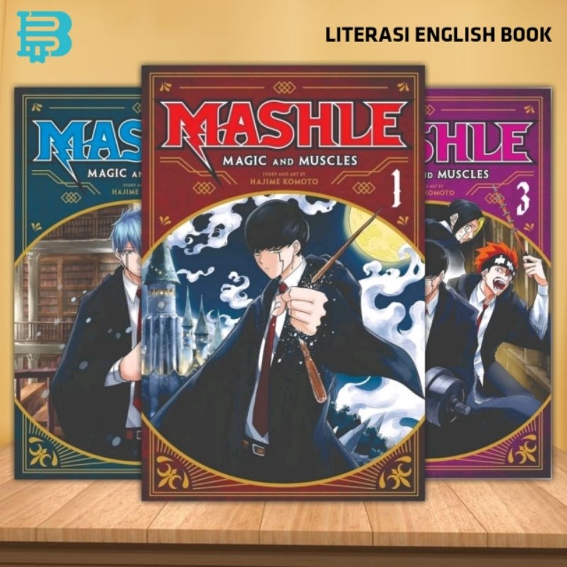Jual Komik Manga Mashle : Magic and Muscles Vol.1-17 by Hajime Komoto Bahasa Indonesia | Shopee ...