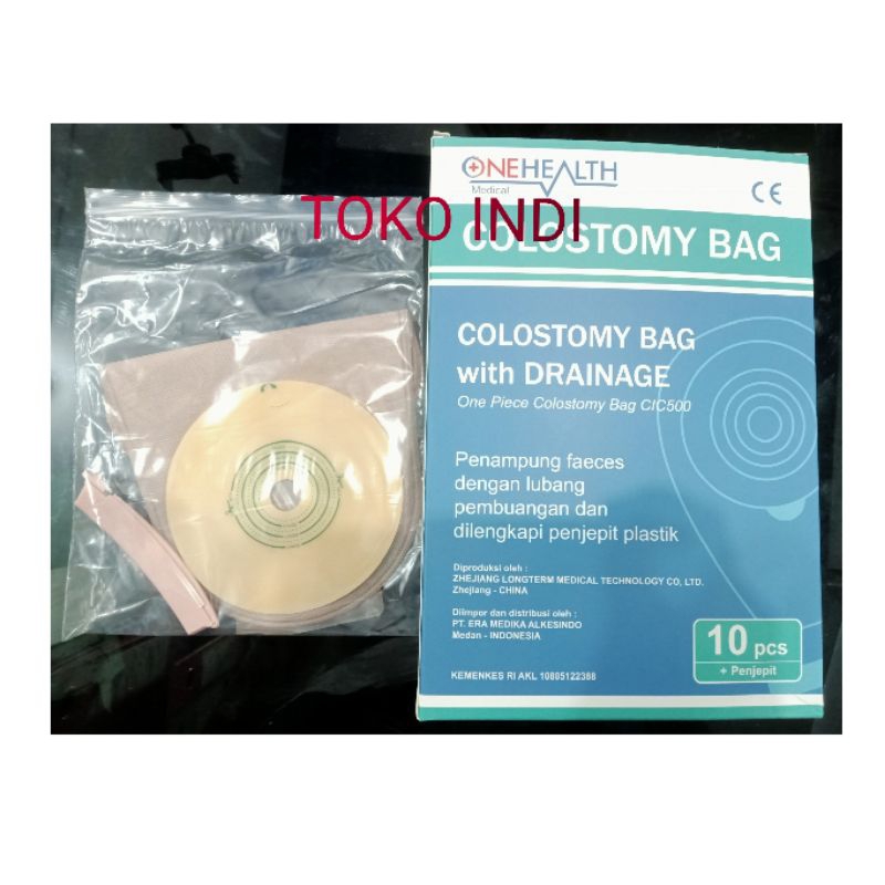 Jual PER BOX ISI 10 Colostomy Bag Onehealth/Kantong Kolostomi Onehealth ...