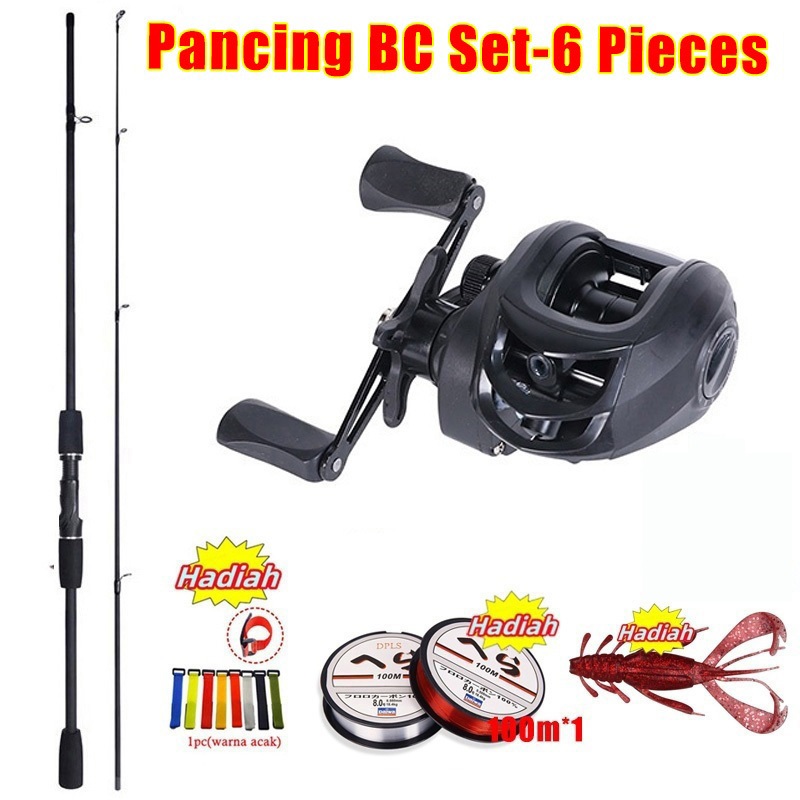 Jual 【# Beli 1 Dapat 5 #】Set Pancing Lengkap Murah Pancing 1 Set ...