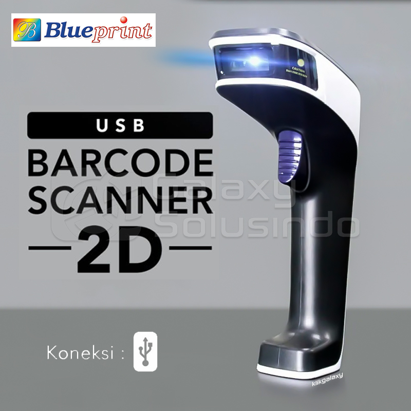 Jual BLUEPRINT BP-UC200 CMOS 2D Auto Scan USB Barcode Scanner | Shopee ...