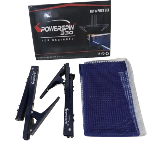 Jual TIANG NET TENIS MEJA SET - TIANG NET PINGPONG SET MODEL JEPIT POWER SPIN 330 ORIGINAL ...