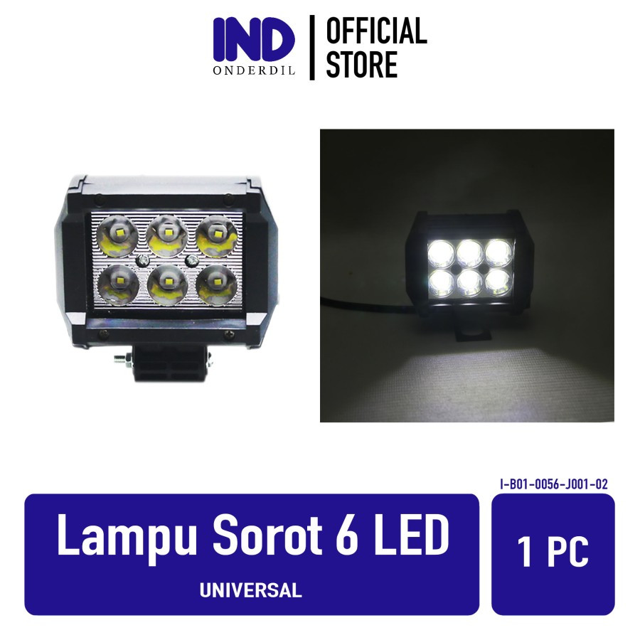 Jual IND Onderdil Lampu Sorot-Tembak-Cree-Worklight-Work Light-Kotak Motor CWL 6 Titik-LED Mini ...