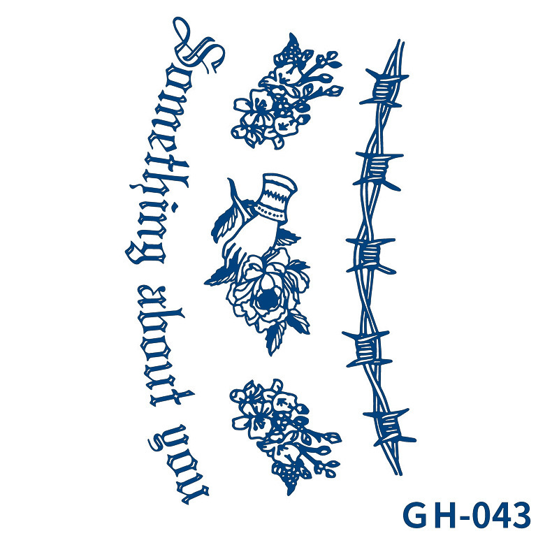 Jual PREMIUM GH-043 Naga Tatto semi permanen premium fruit ink ...