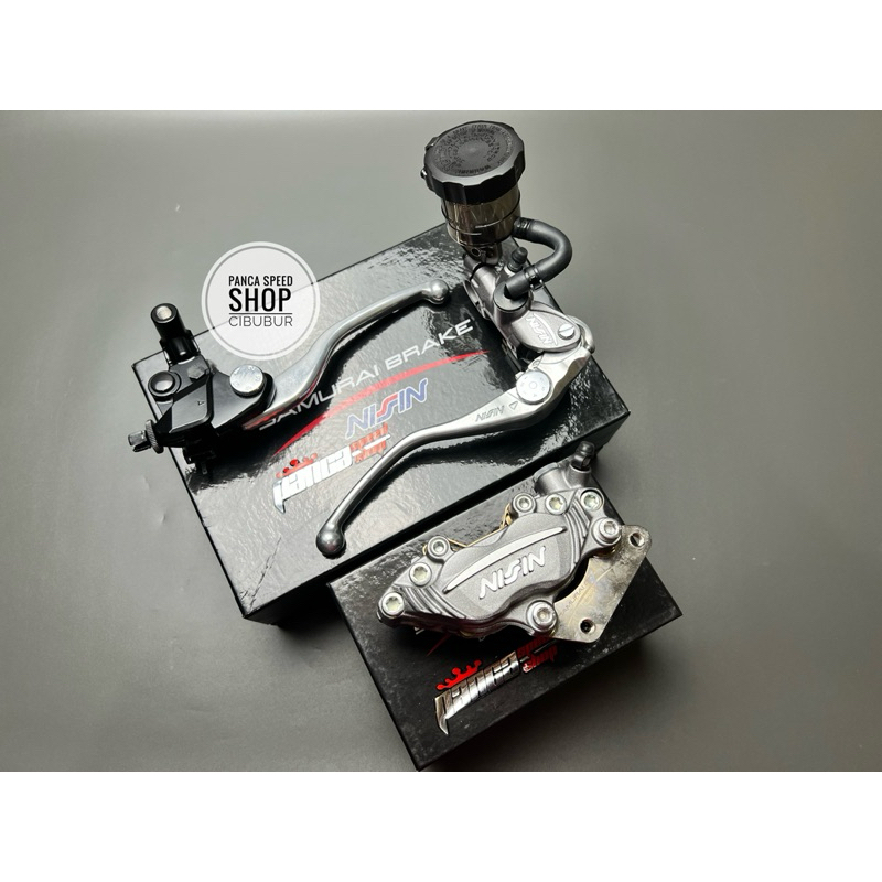 Jual MASTER REM NISSIN SAMURAI RADIAL DAN KALIPER 4 PISTON | Shopee ...