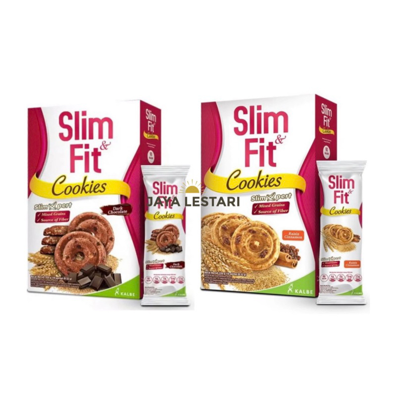 Jual Slim Fit Cookies (Isi 10/Box) (220g) (3 Varian Rasa) | Shopee ...