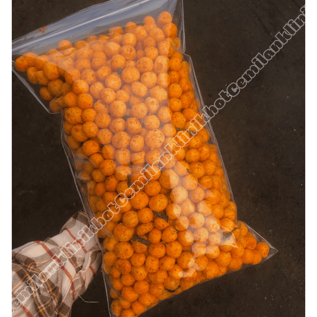 Jual cimol kering pedas daun jeruk 1kg endog lewo khas garut | Shopee ...