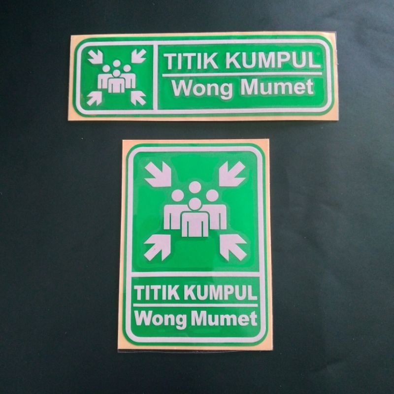 Jual Sticker TITIK KUMPUL WONG MUMET | Shopee Indonesia