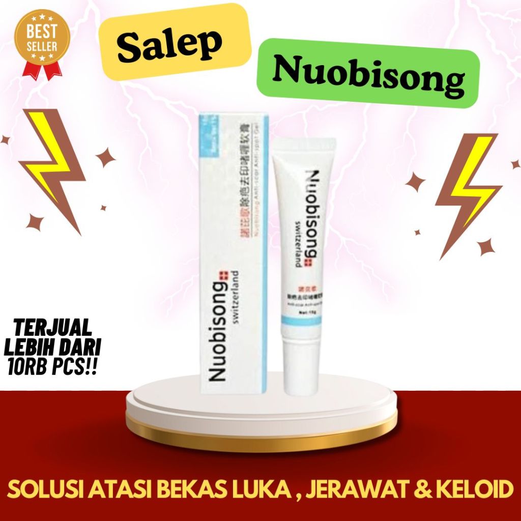 Jual Obat Penghilang Bekas Luka Selulit Jerawat Gatal Nuobisong Scar ...