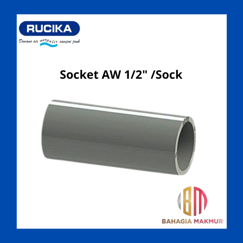 Jual RUCIKA Socket AW 1/2" Sok sambungan lurus 1/2" | Shopee Indonesia