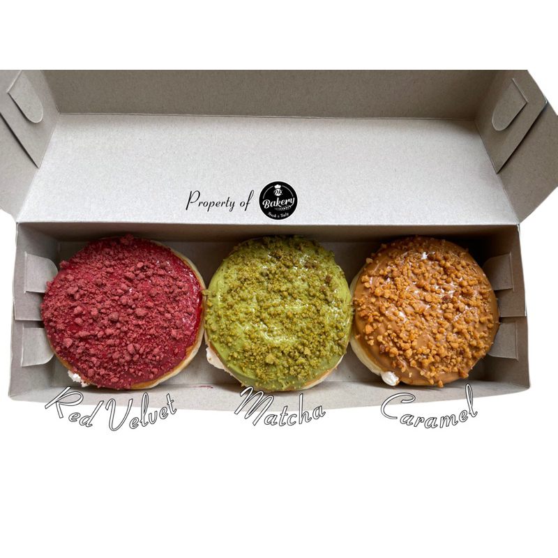 Jual Donat Kentang Premium 1 Box Isi 3 Bisa Mix Varian Rasa | Shopee ...