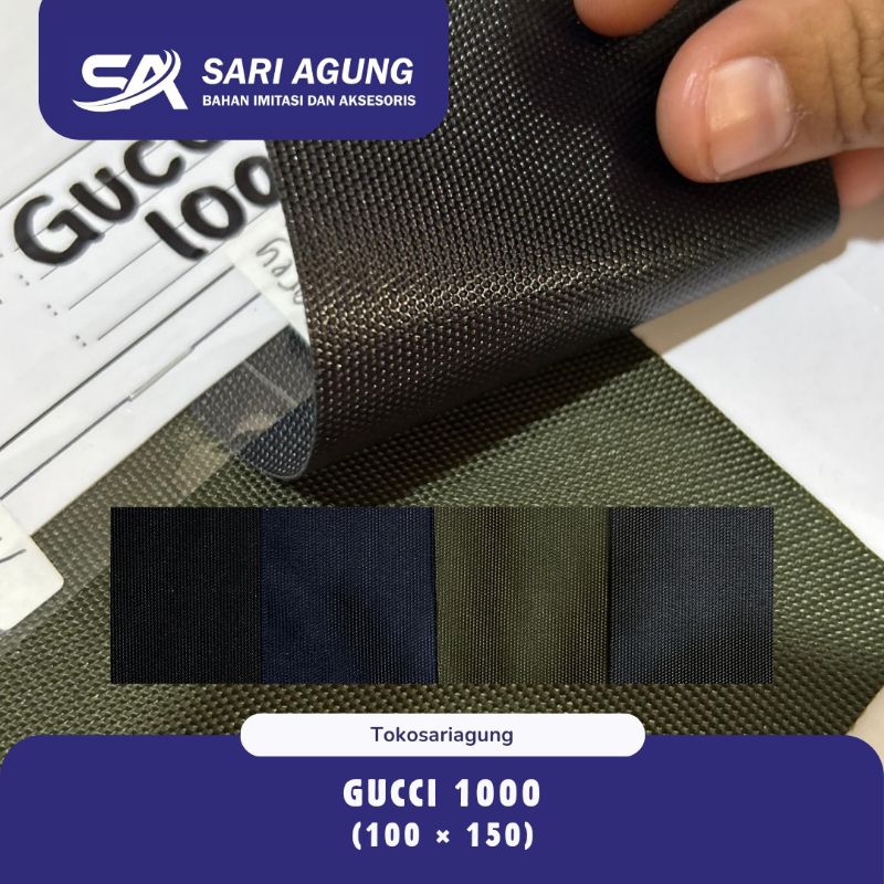 Jual BAHAN CODURA GUCI 1000 (METER) UNTUK TAS RANSEL | Shopee Indonesia