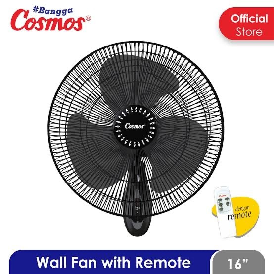 Jual Wallfan REMOTE/NON REMOTE COSMOS kipas dinding WFGR/WFCR/WFO/WFG ...
