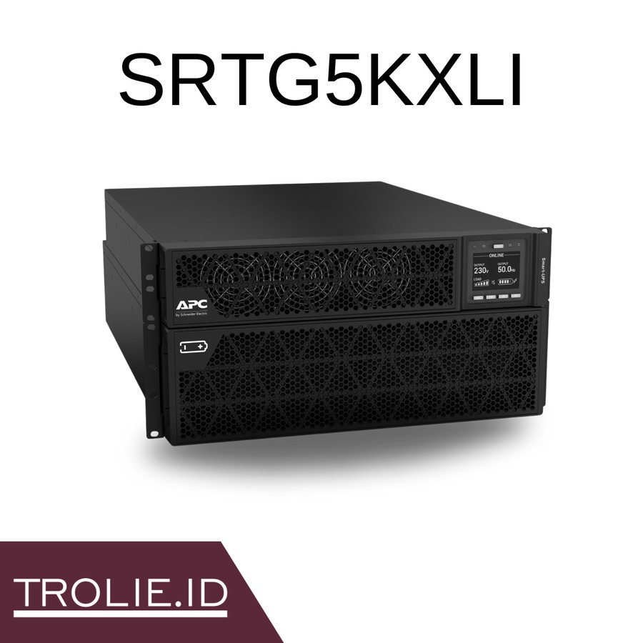 Jual APC SRTG5KXLI Smart UPS Online, 5kVA/5kW, Rack/Tower | Shopee ...