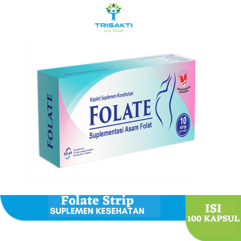 Jual Folate Box isi 100 kapsul - Suplementasi Asam Folat | Shopee Indonesia