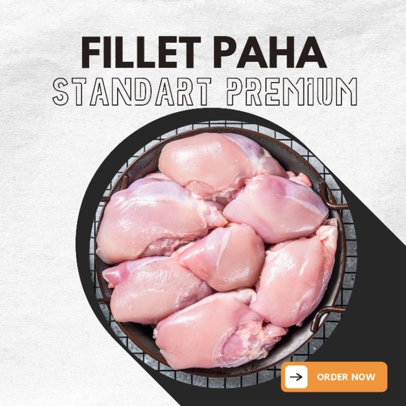 Jual Premium Fillet Paha ayam 1 Kg - Paha Ayam Tanpa Tulang | Shopee ...