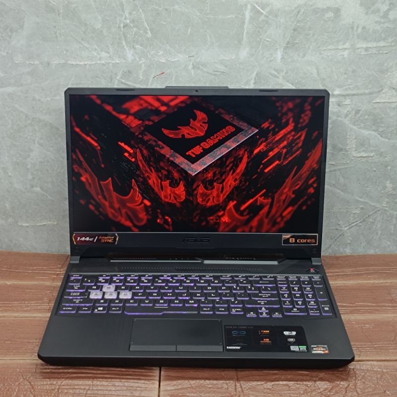 Jual Laptop ASUS TUF GAMING A15 FA506IC AMD RYZEN 7-4800H RAM 16GB SSD ...