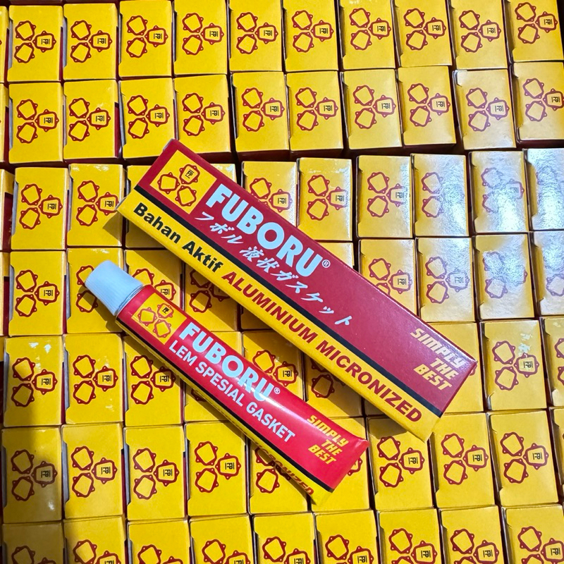 Jual LEM FUBORU/ LEM GASKET/PACKING 25 GRAM ORIGINAL Lem Perekat Paking ...