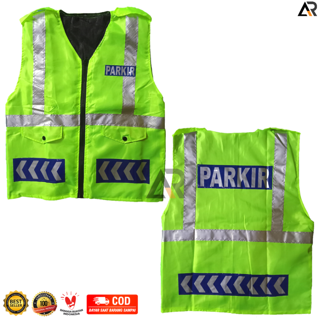 Jual Rompi Parkir Bahan Parasut Terbaru/Rompi Juru Parkir/Rompi ...