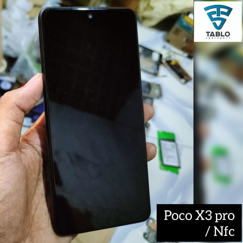 Jual LCD touchscreen frame Xiaomi Redmi POCO X3 PRO X3 NFC second ...