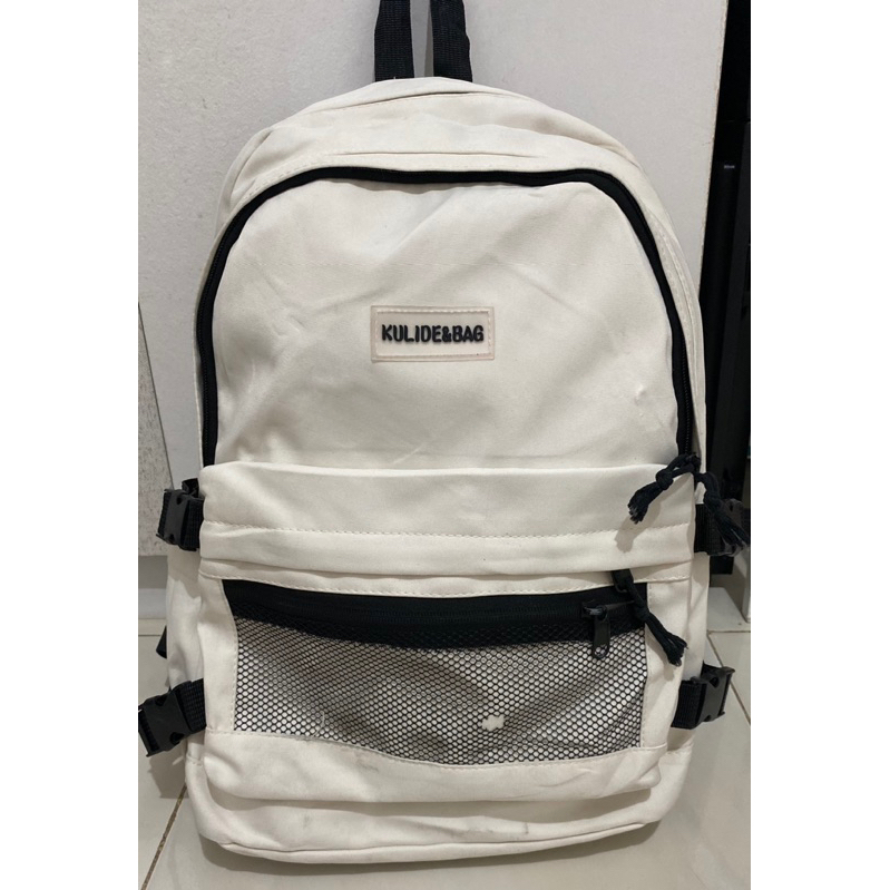 Jual Ransel Putih Second | Shopee Indonesia
