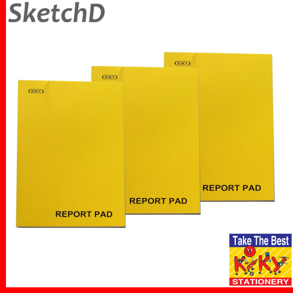 Jual Report pad A4 Kiky 25 lembar Buku catatan notes coretan kerja ...
