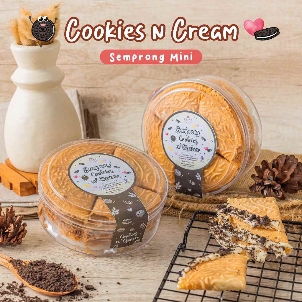 Jual Semprong isi Cookies n Cream (Mini) - Special Edition / Loves ...