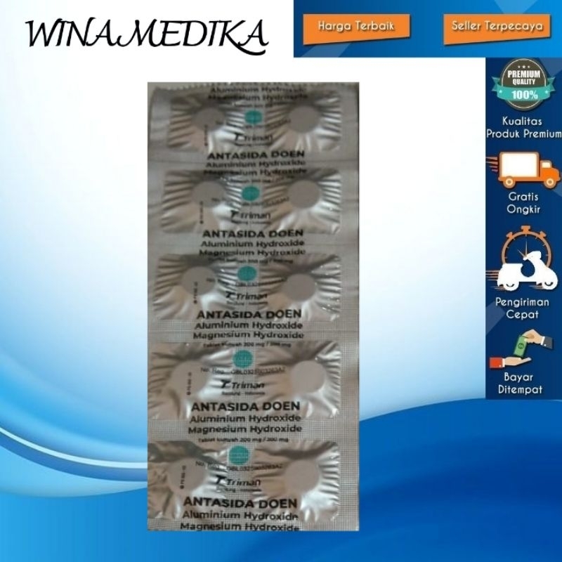 Jual ANTASIDA DOEN STRIP | Shopee Indonesia