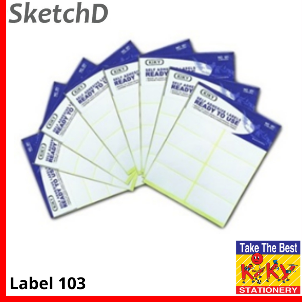 Jual Label stiker 103 POLOS Kiky - Label undangan 32 x 64 mm | Shopee ...