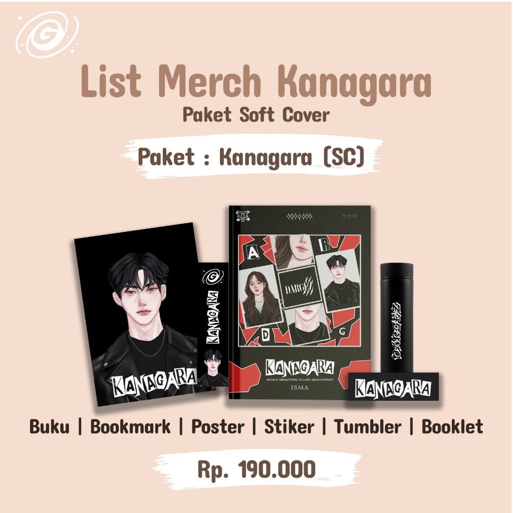Jual Novel Kanagara - ISMA - Penerbit Galaxy - Gratis Biaya Packing ...