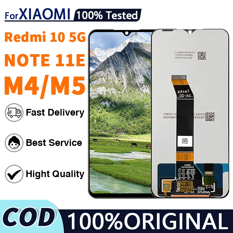 Jual 【ORIGINAL】LCD for XIAOMI for REDMI 10 5G / NOTE 11E / M4 / M5 ...