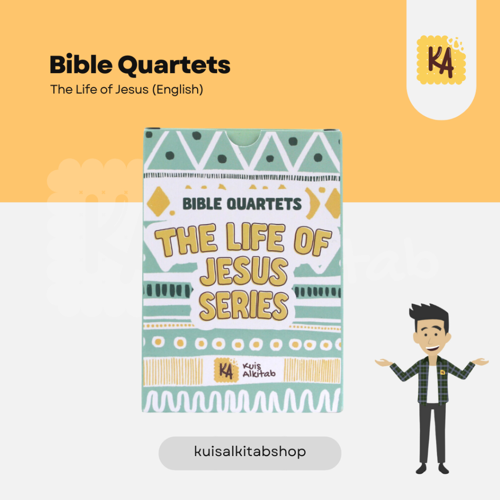 Jual Bible Quartets The Life of Jesus Series/Quartets/Permainan ...