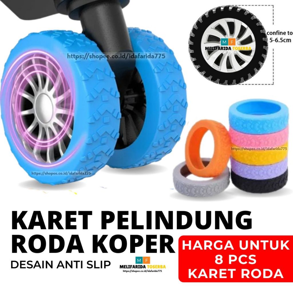 Jual Roda Wheel Koper Karet Silikon Rubber Pelindung Protector Roda ...