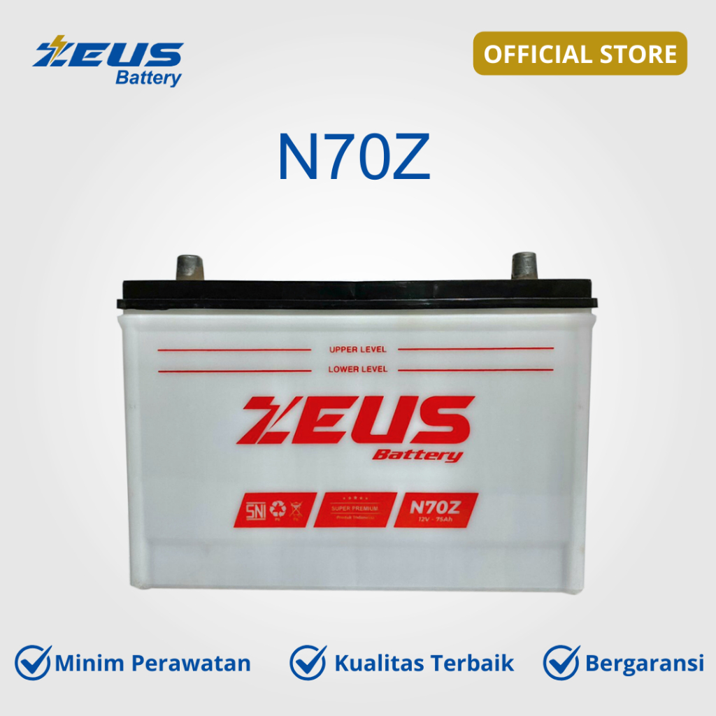 Jual Zeus Battery N70Z (75D31R) Aki Mobil isuzu Elf NHR 55 / D-mex ...