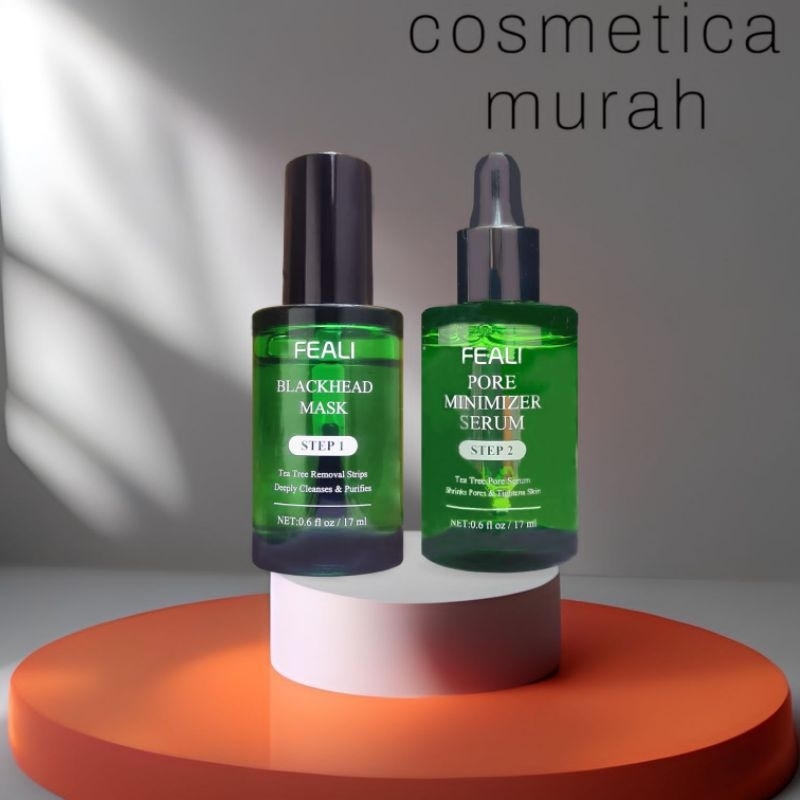 Jual COSMETICAMURAH TERMURAH - FEALI BLACKHEAD REMOVER STEP 1 DAN STEP ...