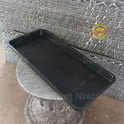 Jual Tatakan Pot / Alas / Tray Panjang 50 EGP Hitam | Shopee Indonesia