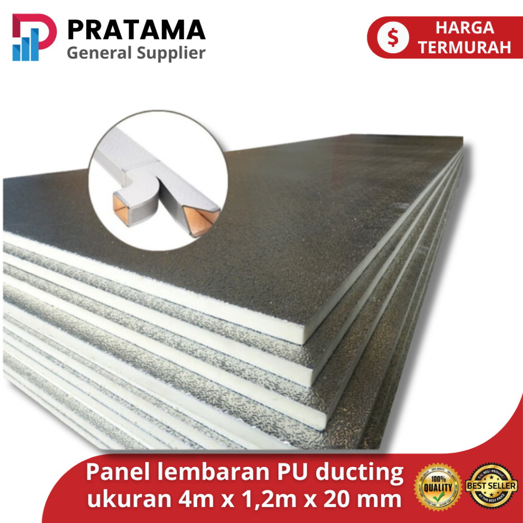 Jual DUCTING AC / PU DUCTING TDI / LEMBARAN / PU DUCTING SHEET / DUCT ...