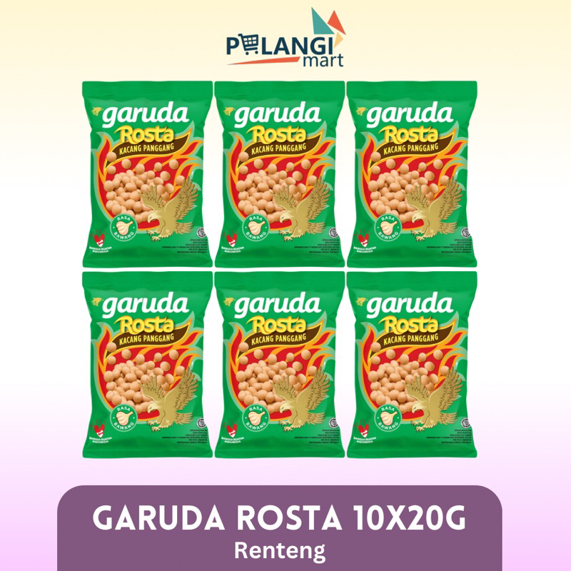 Jual GARUDA ROSTA KACANG OVEN ISI 10X20 GR | Shopee Indonesia