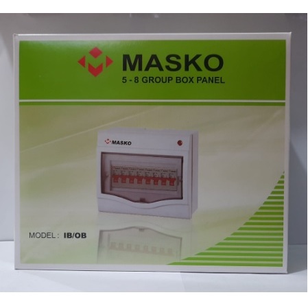 Jual MASKO BOX MCB 5 - 8 GROUP 9808L LAMPU IB OB INBOW OUTBOW TANAM ...