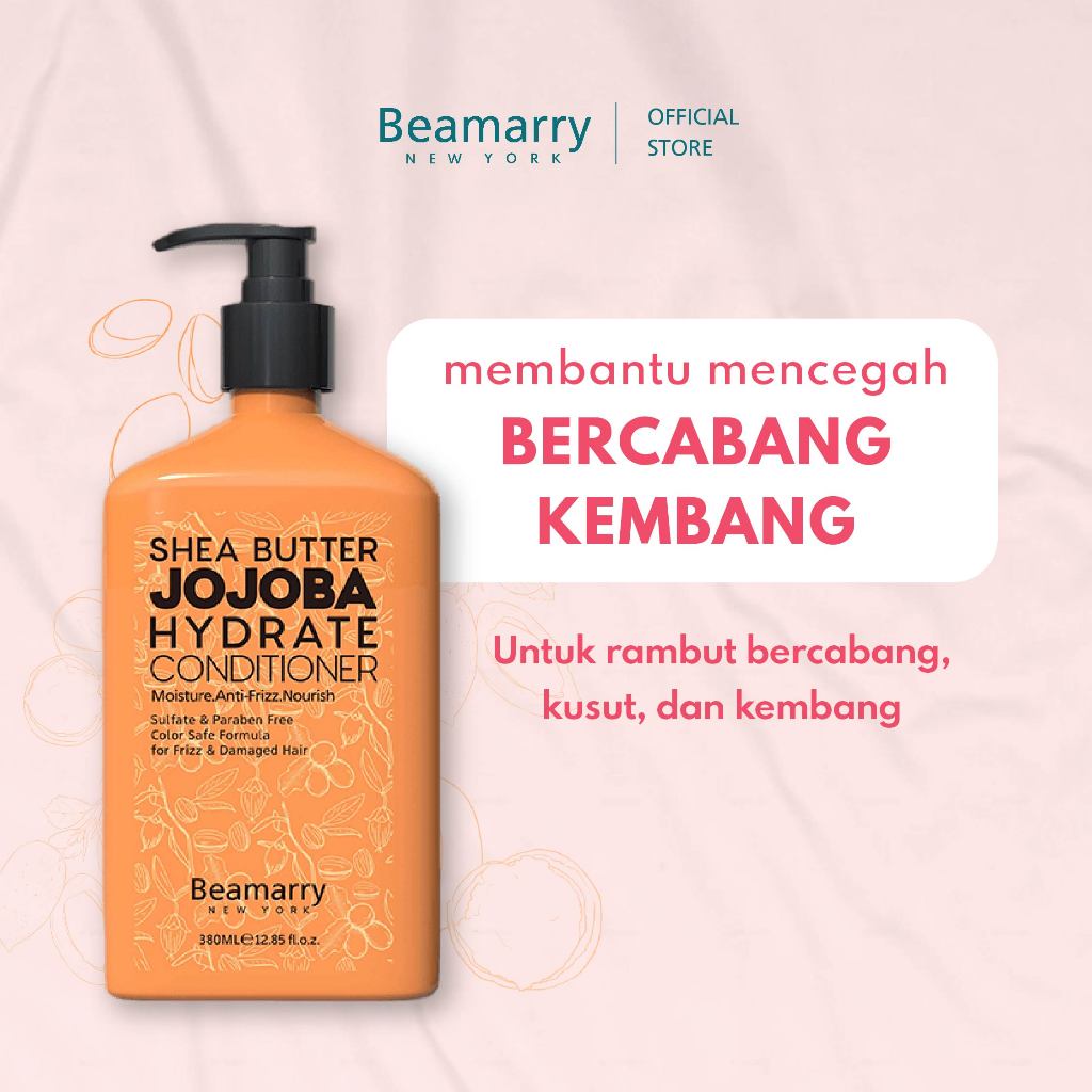 Jual Beamarry Hair Care | Conditioner Shea Butter Jojoba Hydrate 380ml ...
