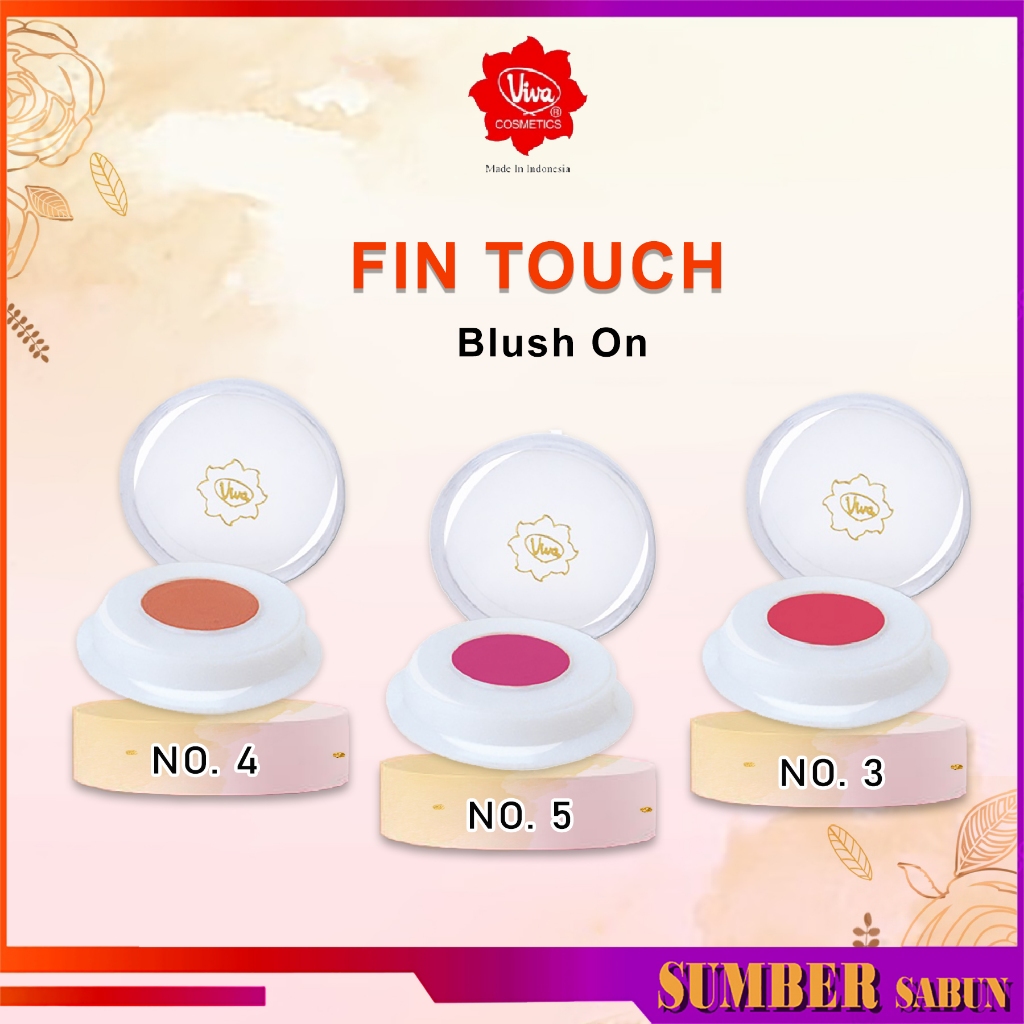 Jual Viva Fin Touch BLUSH ON Finishing Touch - 2 gr Perona Pipi ...