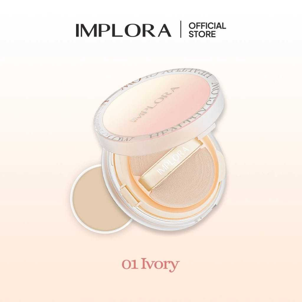 Jual IMPLORA Healthy GLow Cushion Full Case - 13 gr | Shopee Indonesia
