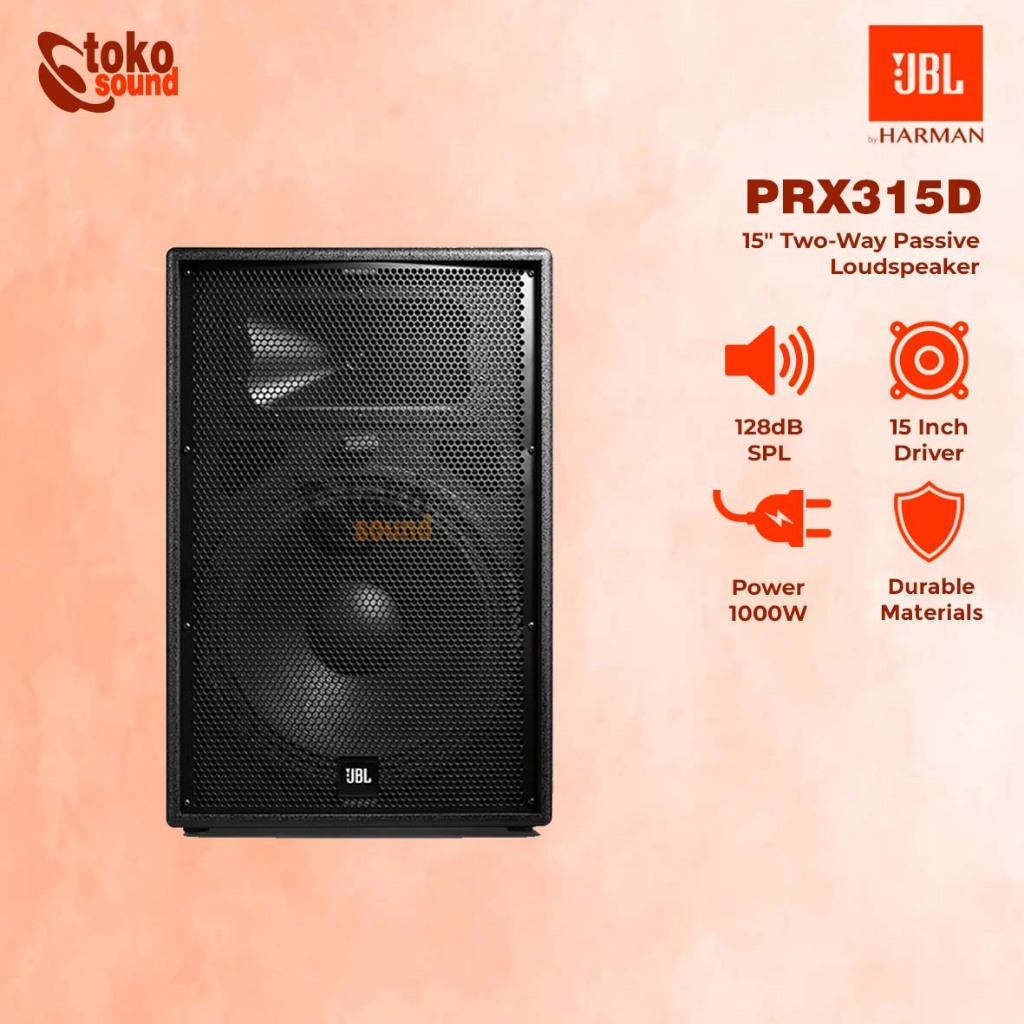 Jual JBL PRX315 PRX 315 D - 15 Inch Two Way Passive Loudspeaker ...